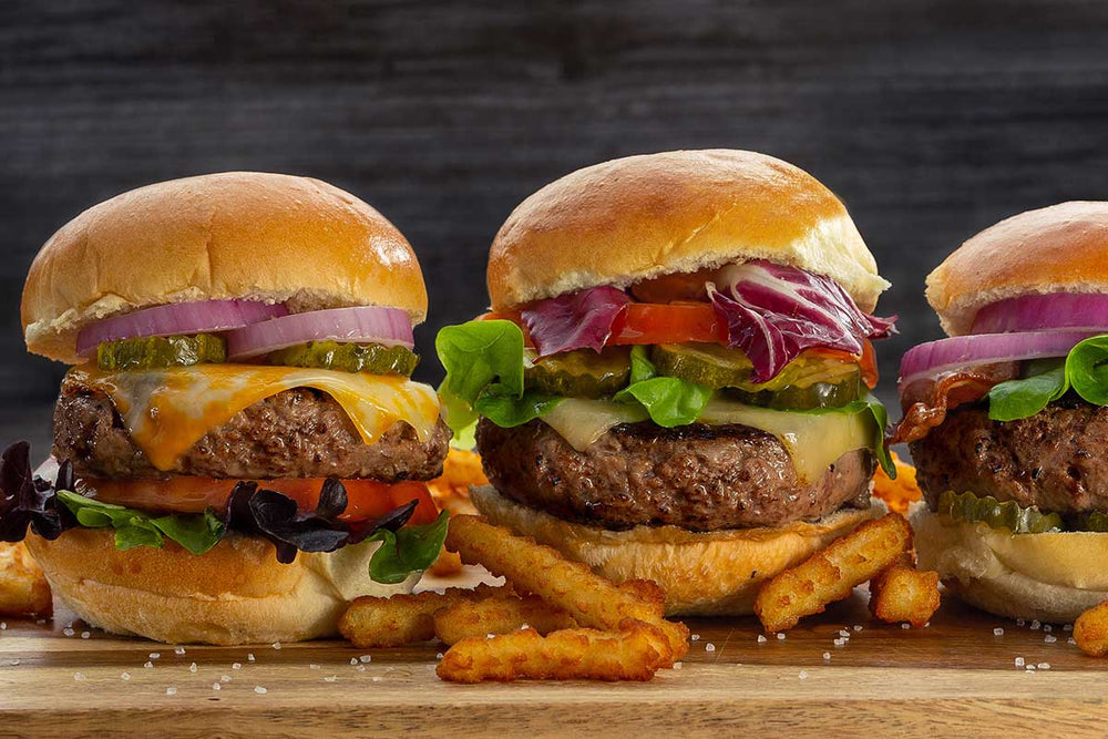 Gourmet Angus Beef Steak Burgers | Chicago Steak Company